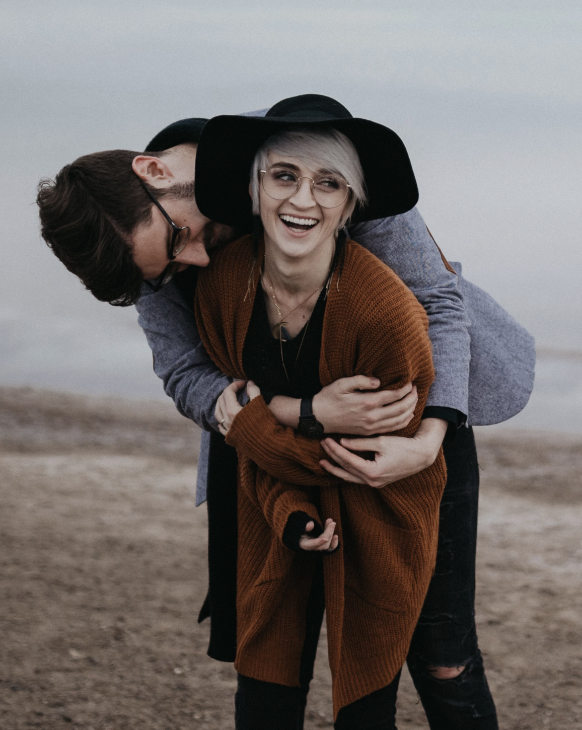 sunrise engagement at the bonneville salt flats, utah. - luke-payne.com